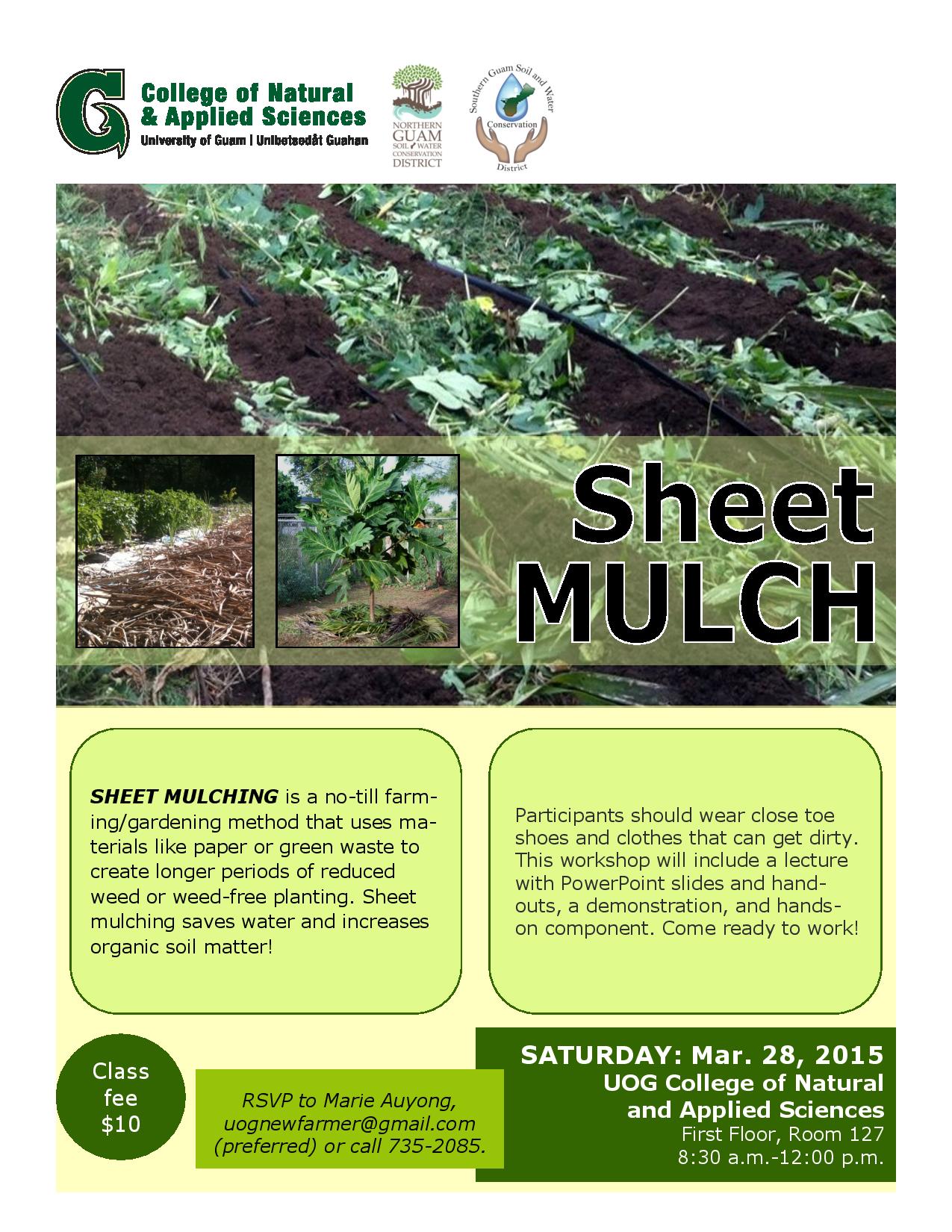 March Community Events - Farm to Table Guam Corp.